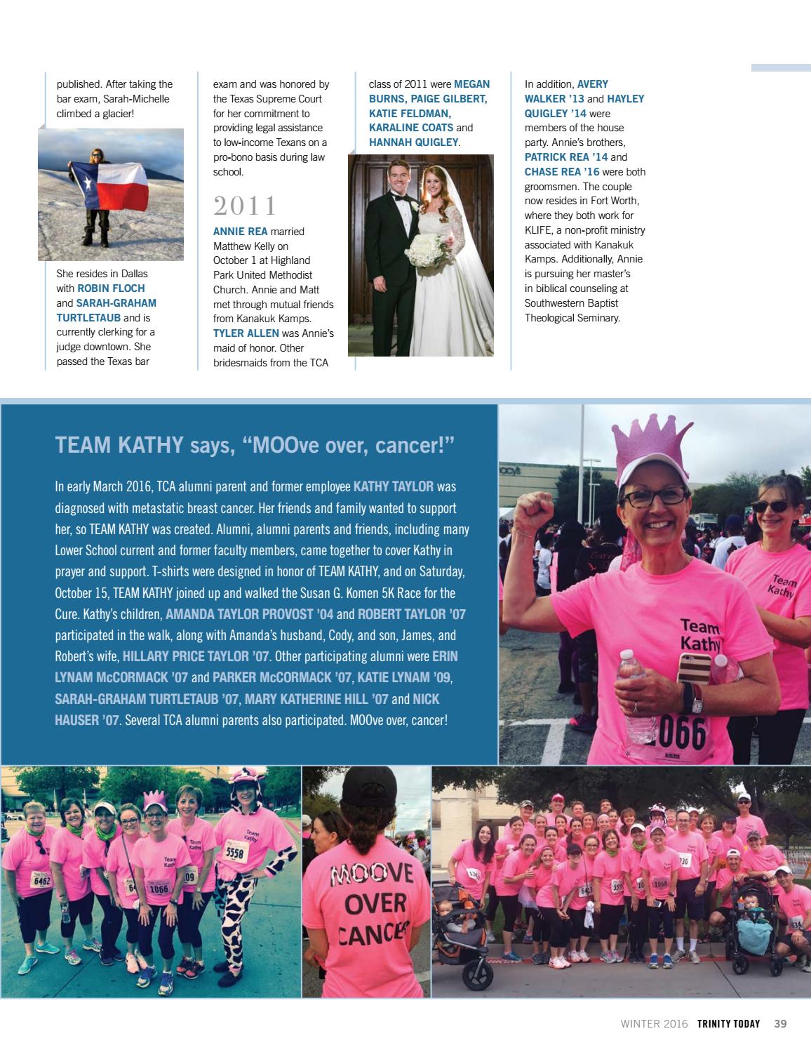 Trinity Today – Winter 2016 by Trinity Christian Academy - Addison - Issuu