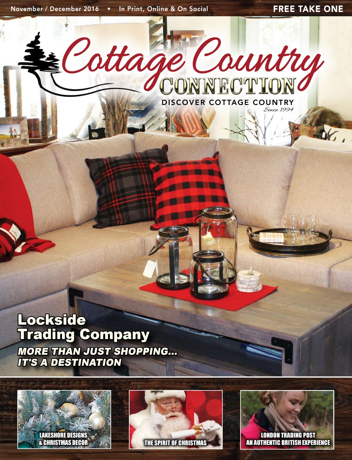 Cottage Country Connection Nov/Dec 2016 by Cottage Country Lifestyle ...