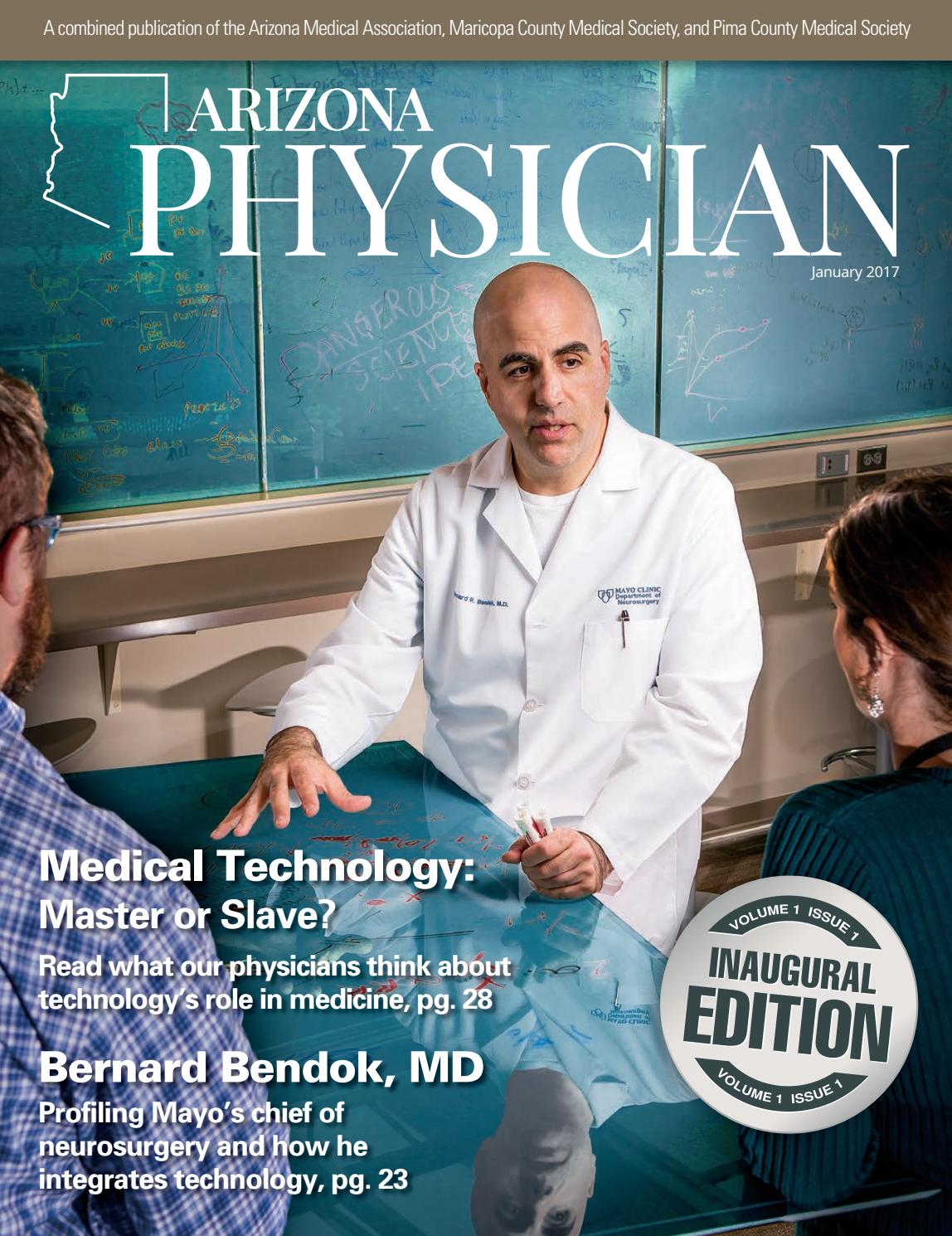 Arizona Physician Magazine, January 2017 by Maricopa County Medical ...