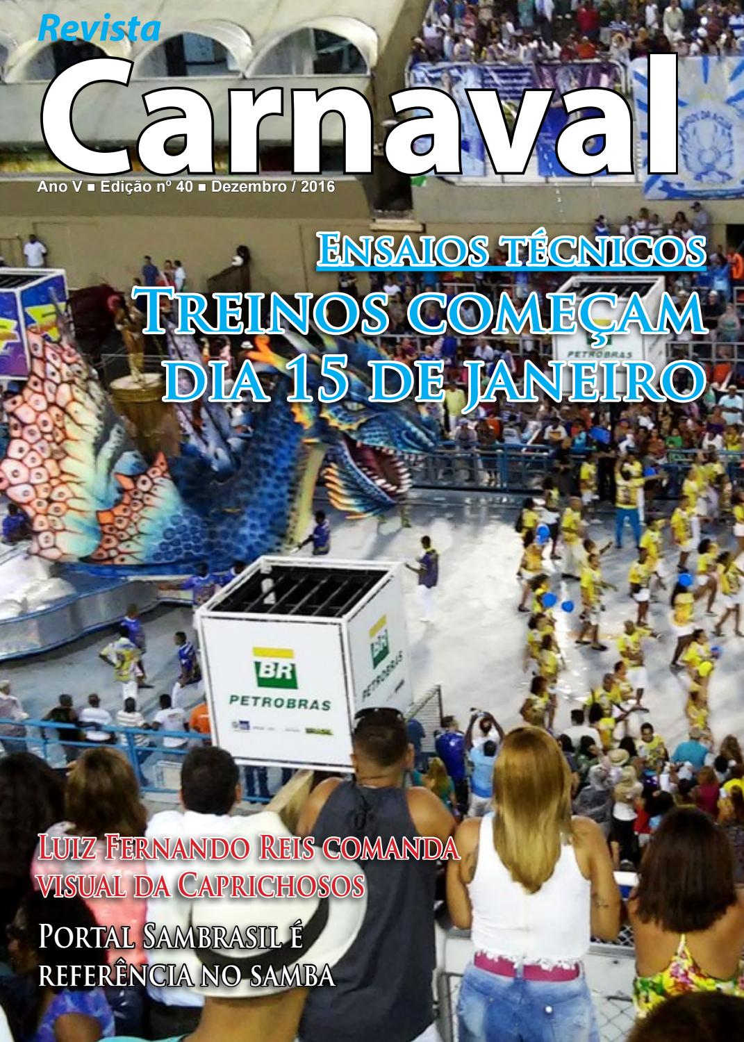 Revista Carnaval nº 40 by Portal Academia do Samba - Issuu