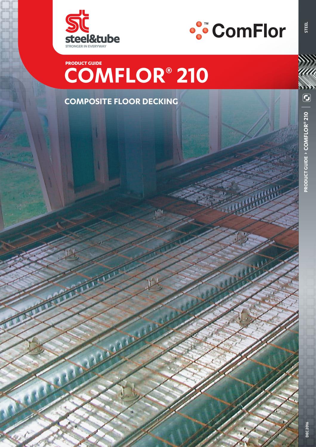 ComFlor 210 Product Guide Dec 2016 by Steel & Tube - Issuu