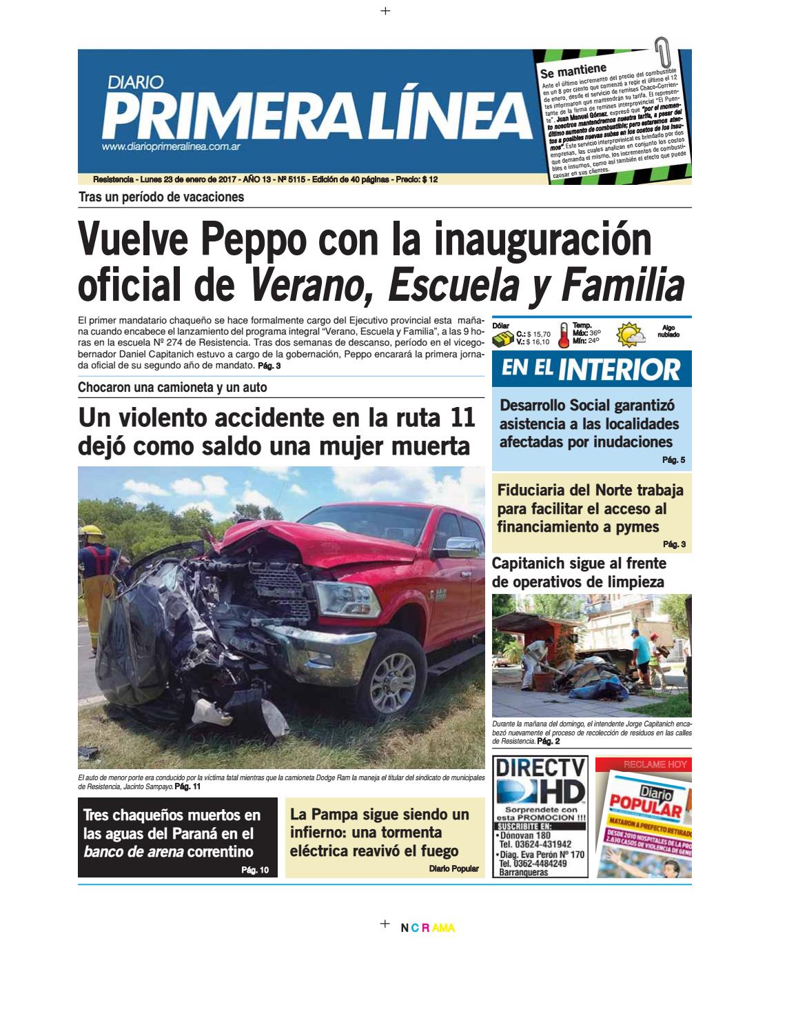 Primera linea 5115 23 01 17 by Diario Primera Linea - Issuu