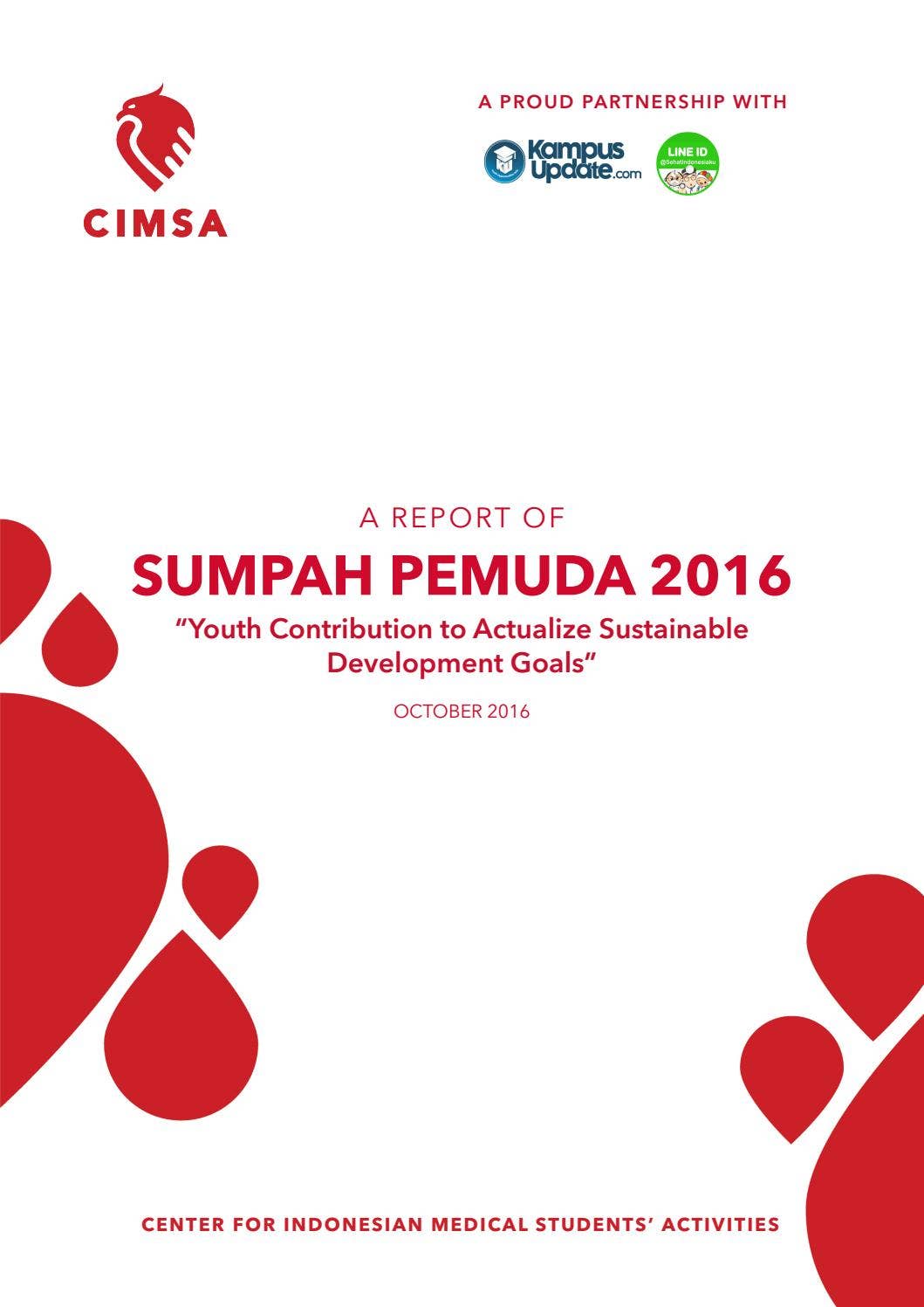Sumpah Pemuda 2016: "Youth Contribution to Actualize SDGs" Campaign ...