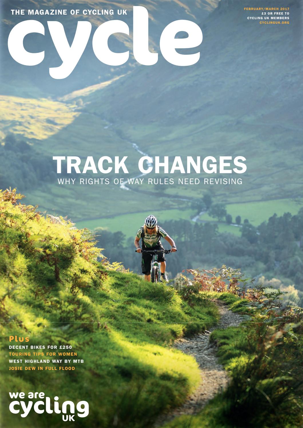 Cycle Magazine Taster February / March 2017 by Cycling UK - Issuu