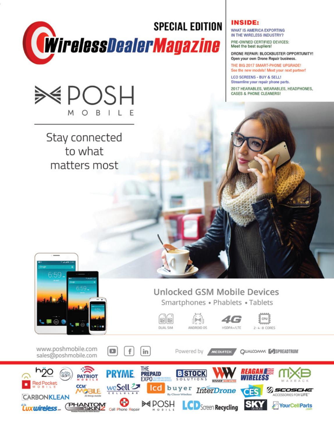 WIRELESS DEALER MAGAZINE 2017 CES POSH MOBILE by Wireless Dealer ...