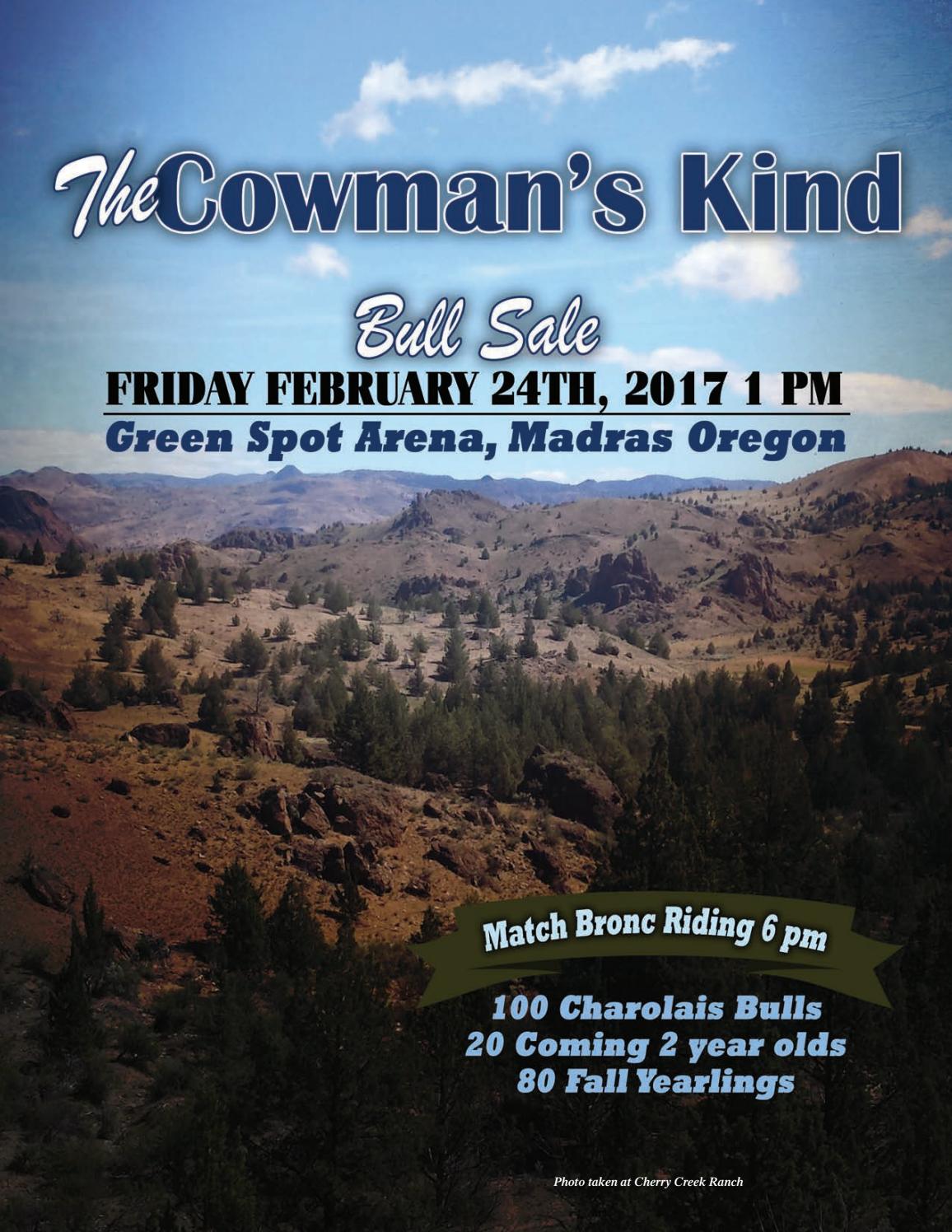 The Cowman's Kind 2017 Bull Sale by LivestockDirect - Issuu