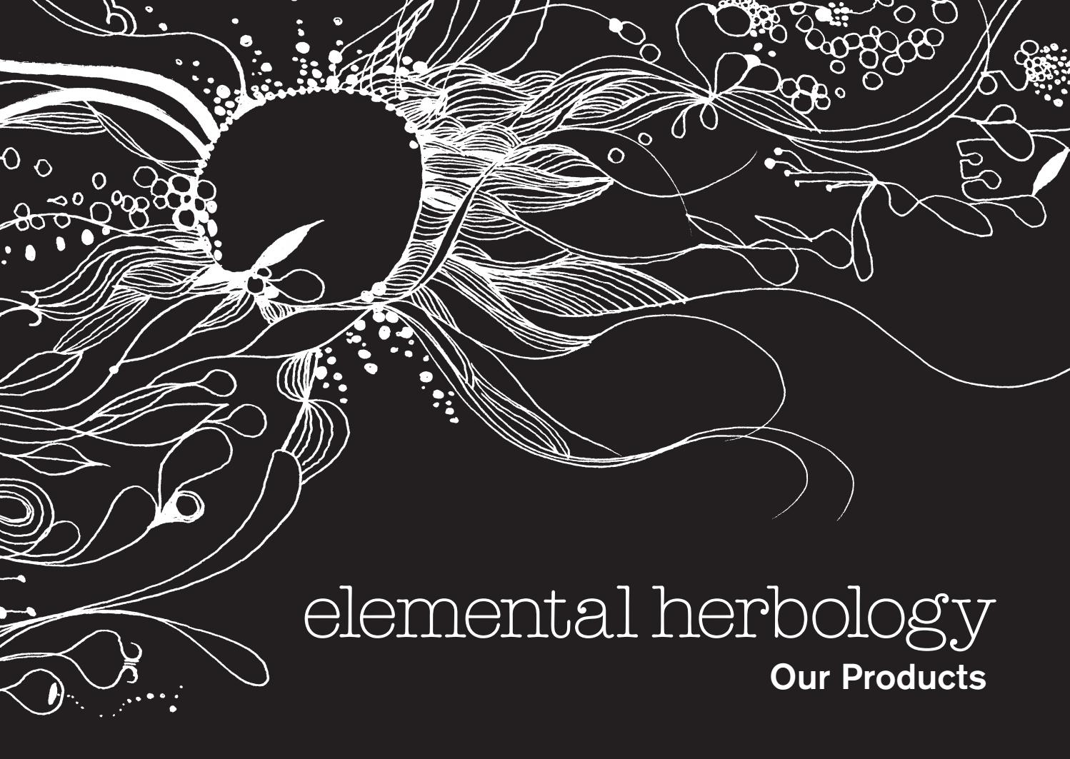 Elemental herbology product brochure 2016 by Leisure Media - Issuu