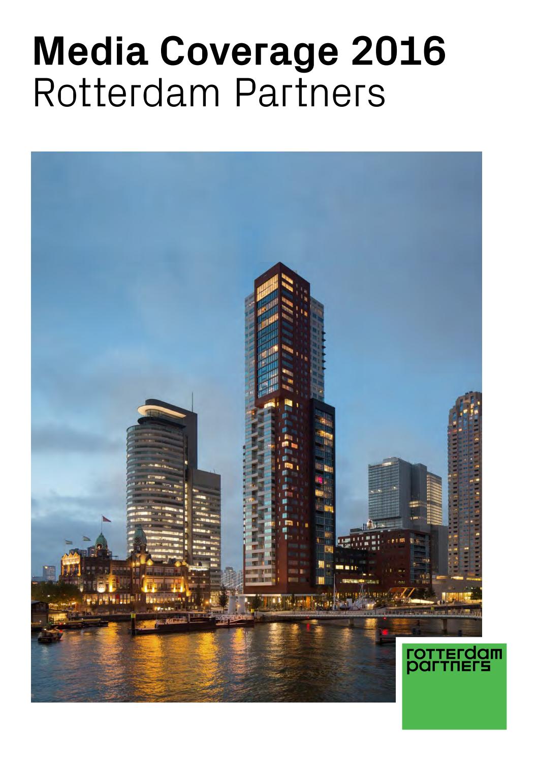 Media coverage 2016 by Rotterdam Partners - Issuu