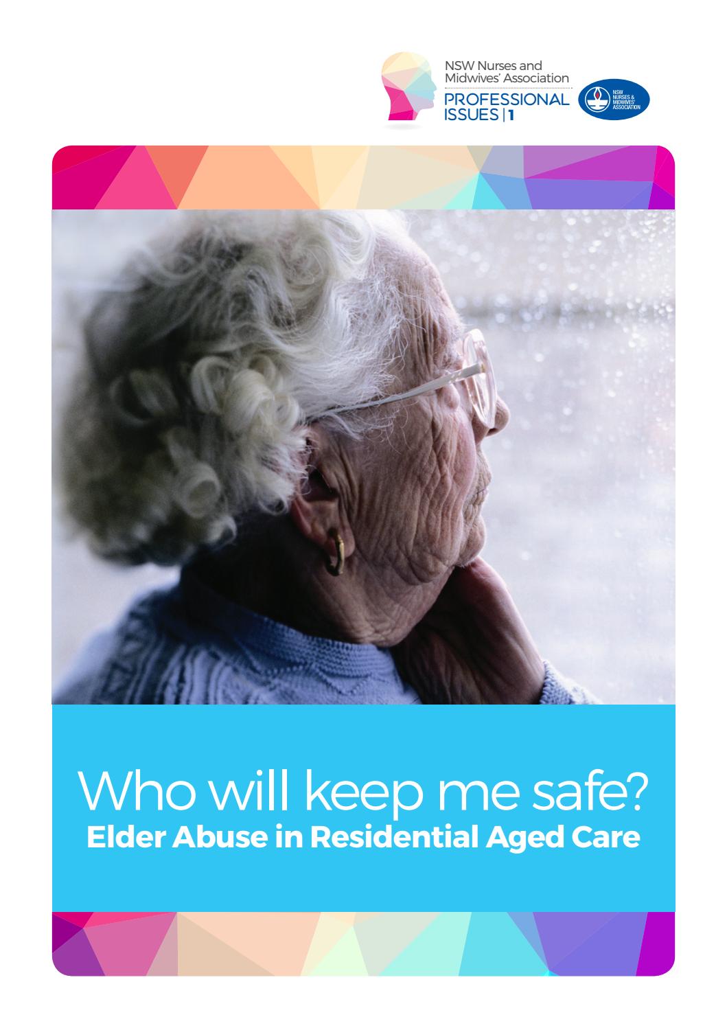 Who will keep me safe by NSW Nurses and Midwives' Association - Issuu