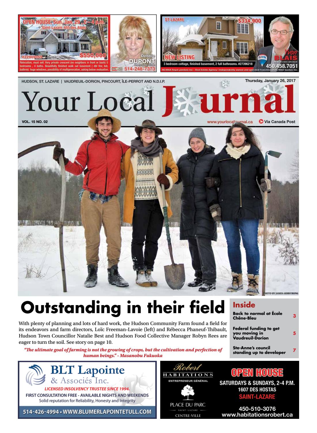 Your Local Journal - January 26th, 2017 by Your Local Journal - Issuu
