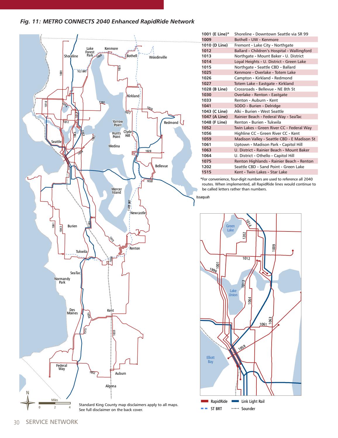 METRO CONNECTS Long-Range Plan by King County Metro Transit - Issuu