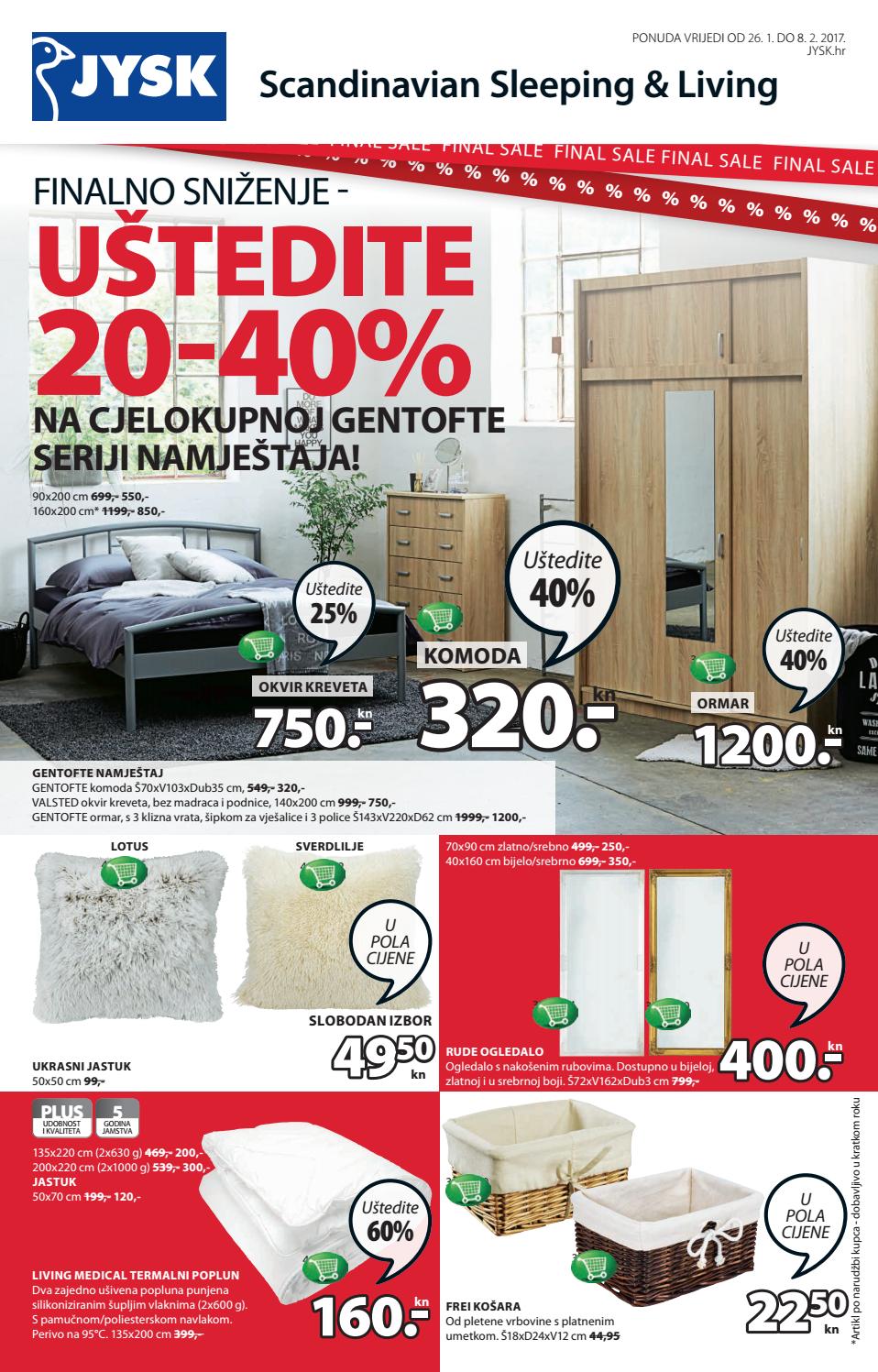 Jysk hr katalog od 26 01 08 02 2017 by Catalog.hr - Issuu