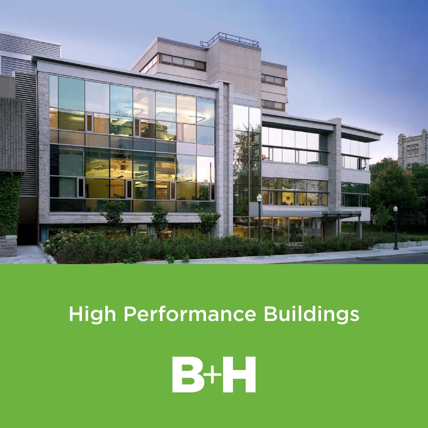 High Performance Buildings by B+H Architects - Issuu
