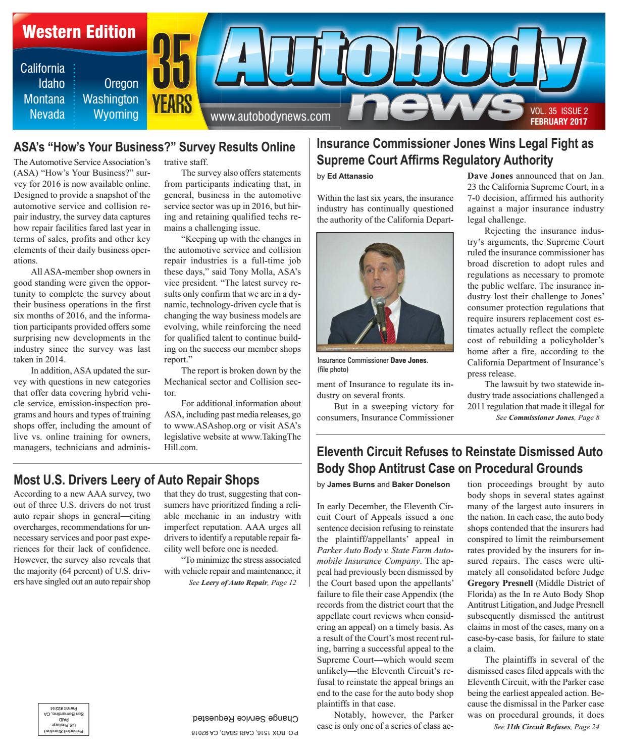 February 2017 Western Edition by Autobody News - Issuu