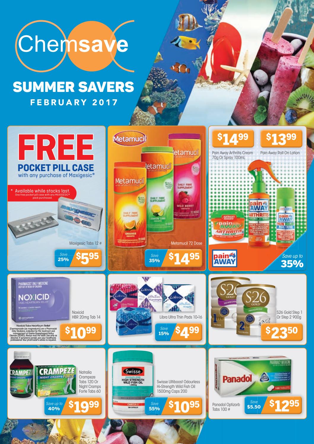 Chemsave Pharmacy Summer Savers Catalogue Feb 2017 by Echo Publications ...