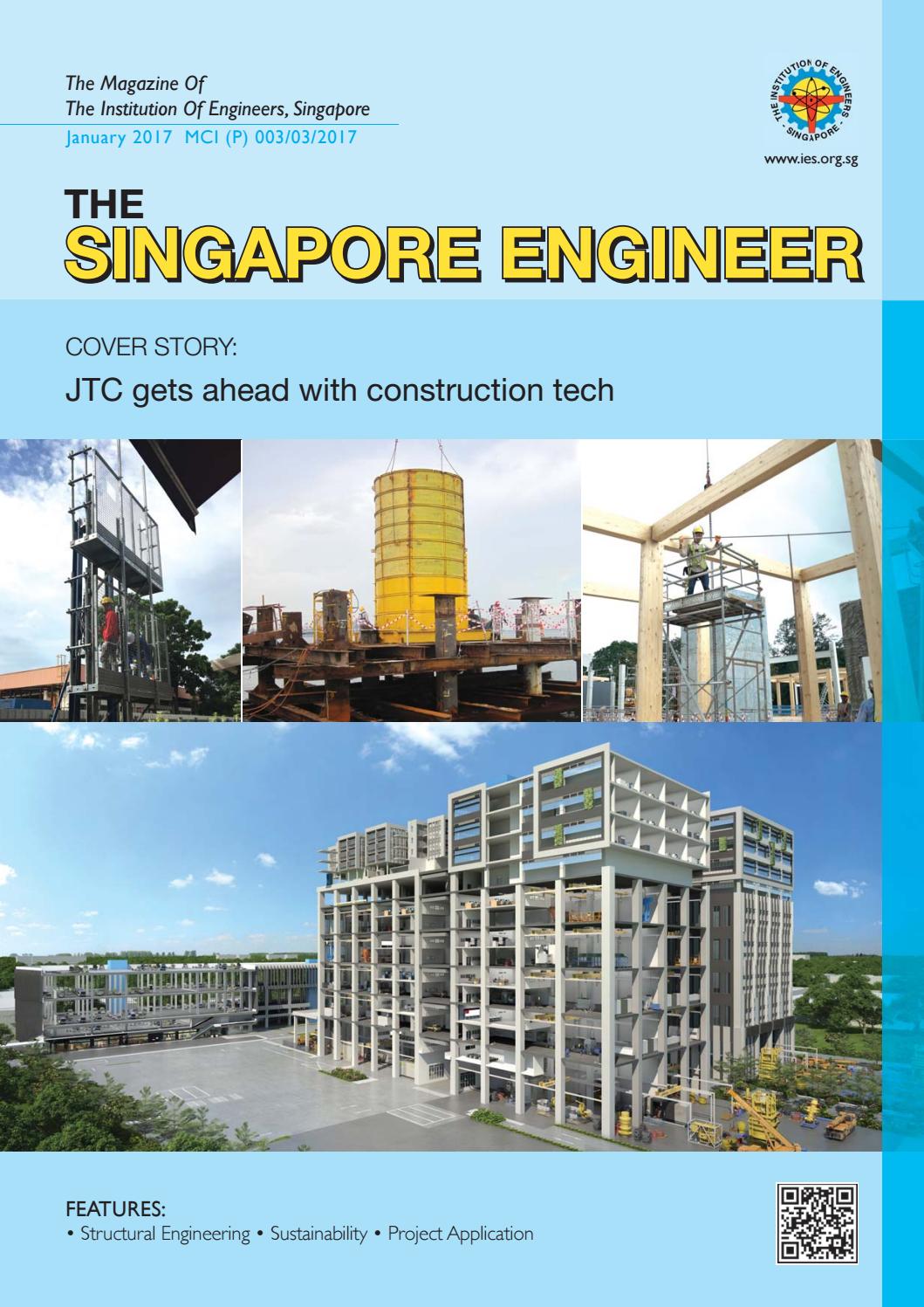 The Singapore Engineer January 2017 by The Singapore Engineer - Issuu