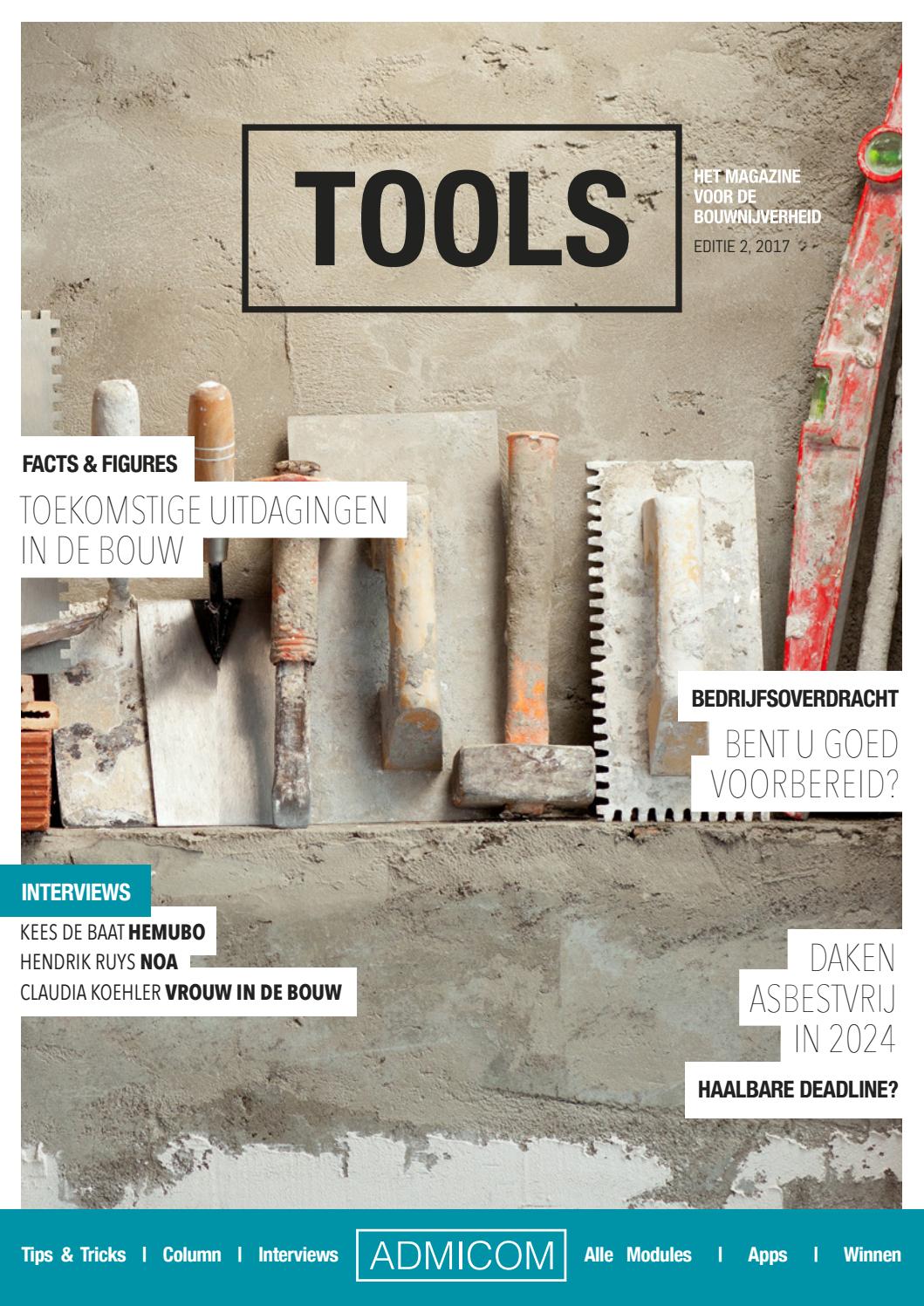 Tools Magazine - Editie 2 by Admicom Systems B.V. - Issuu