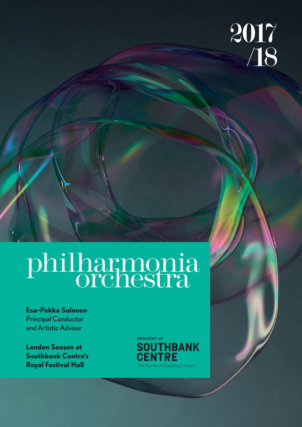 Philharmonia Brochure 2017/18 by Southbank Centre - Issuu