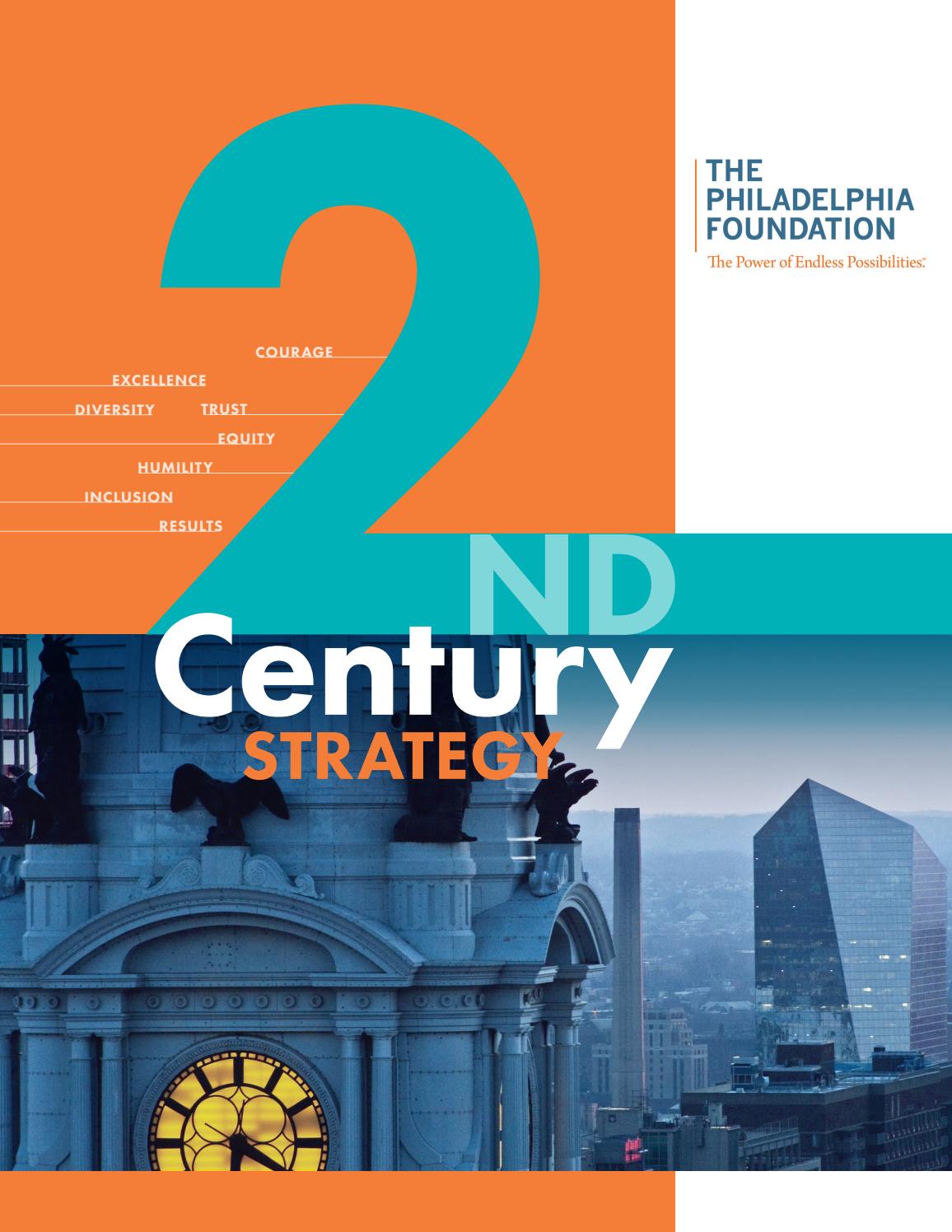 The Philadelphia Foundation Strategy Report by The Philadelphia ...
