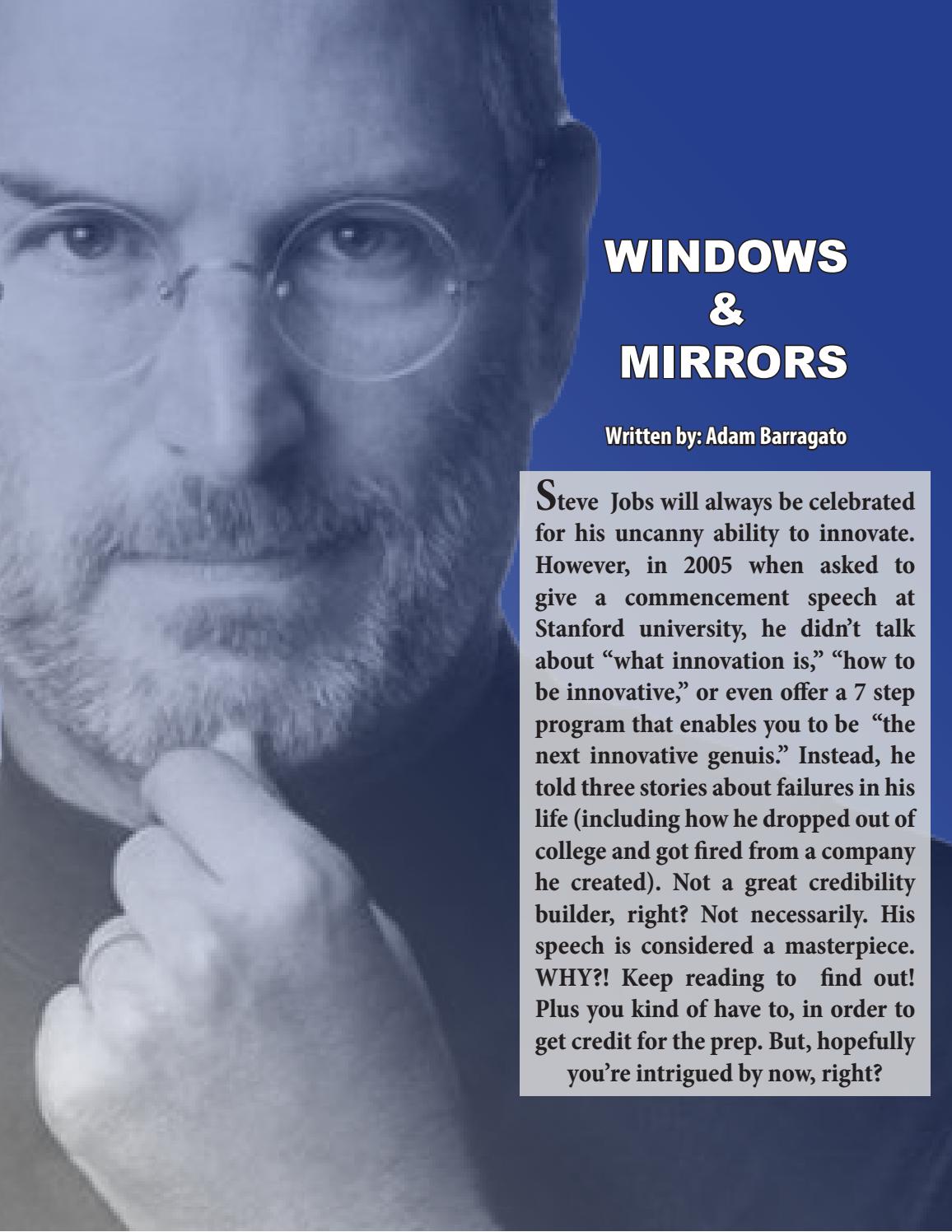 PREP 1 - Windows & Mirros by Adam Barragato - Issuu