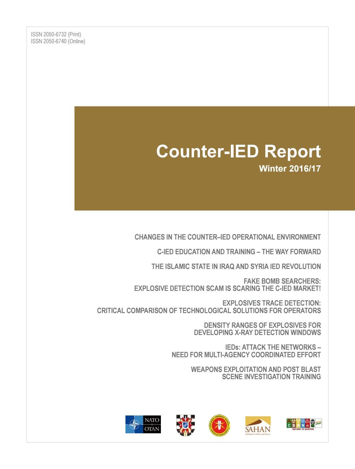 Counter-IED Report Winter 2016/17 Preview Edition by Delta Business ...