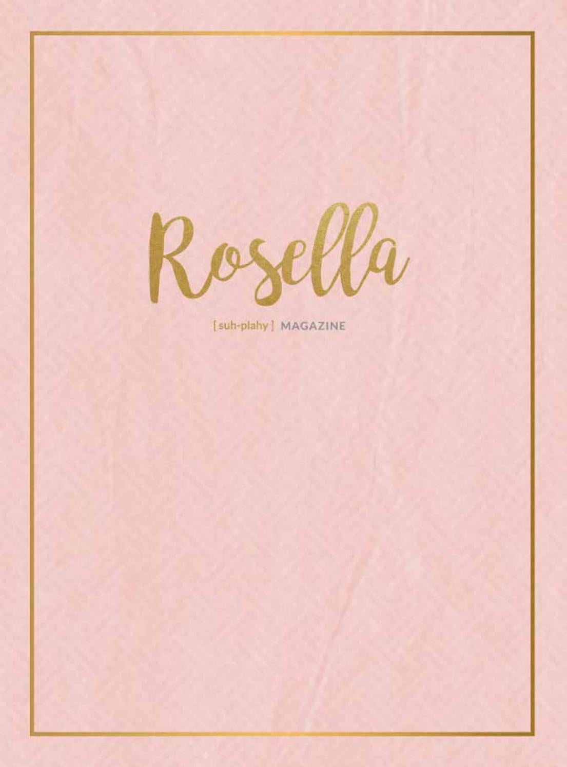 ROSELLA MAGAZINE 1º EDICIÓN by ROSELLA MAGAZINE - Issuu