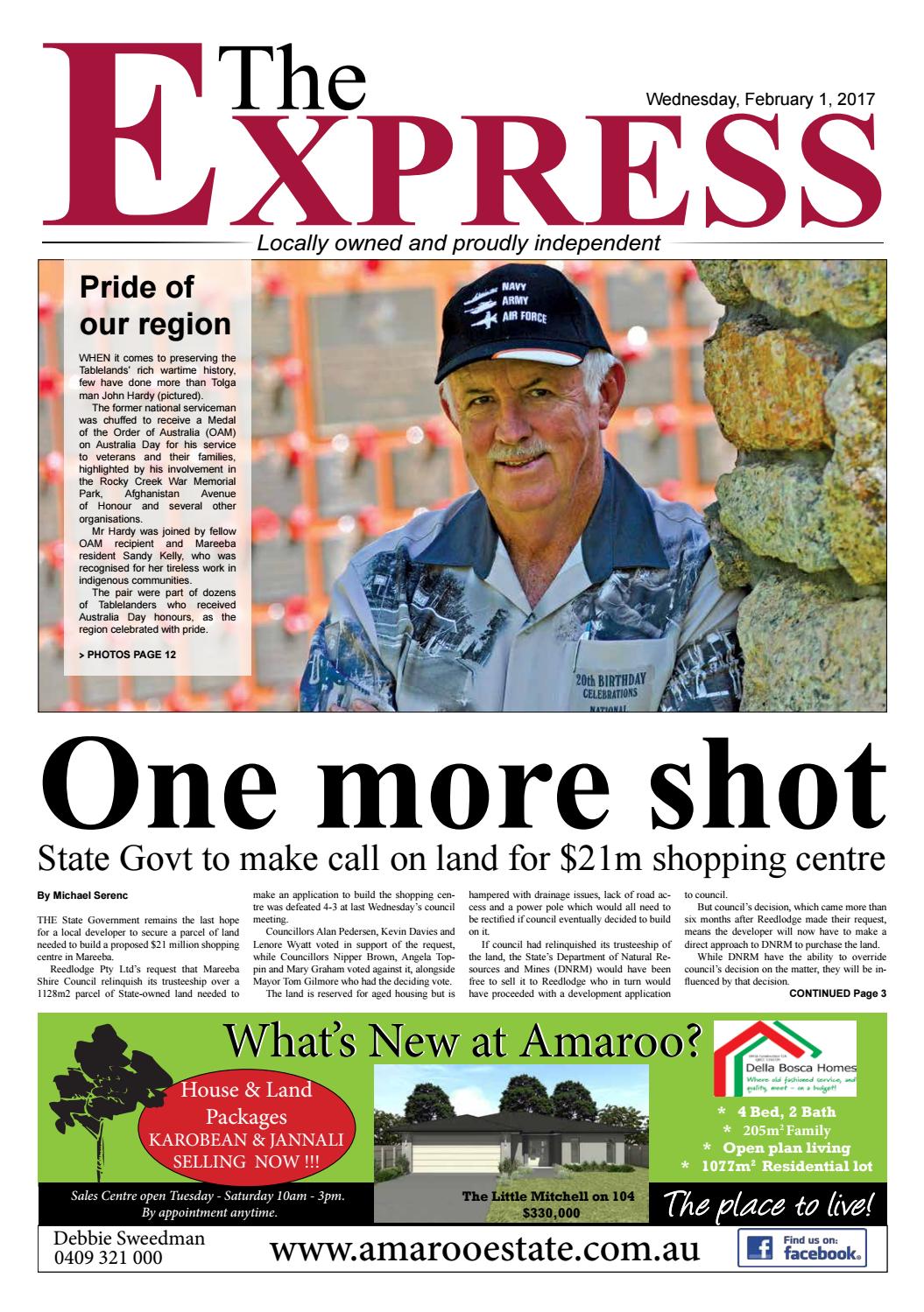 The Express Newspaper 1st February 2017 by Carlo Portella - Issuu