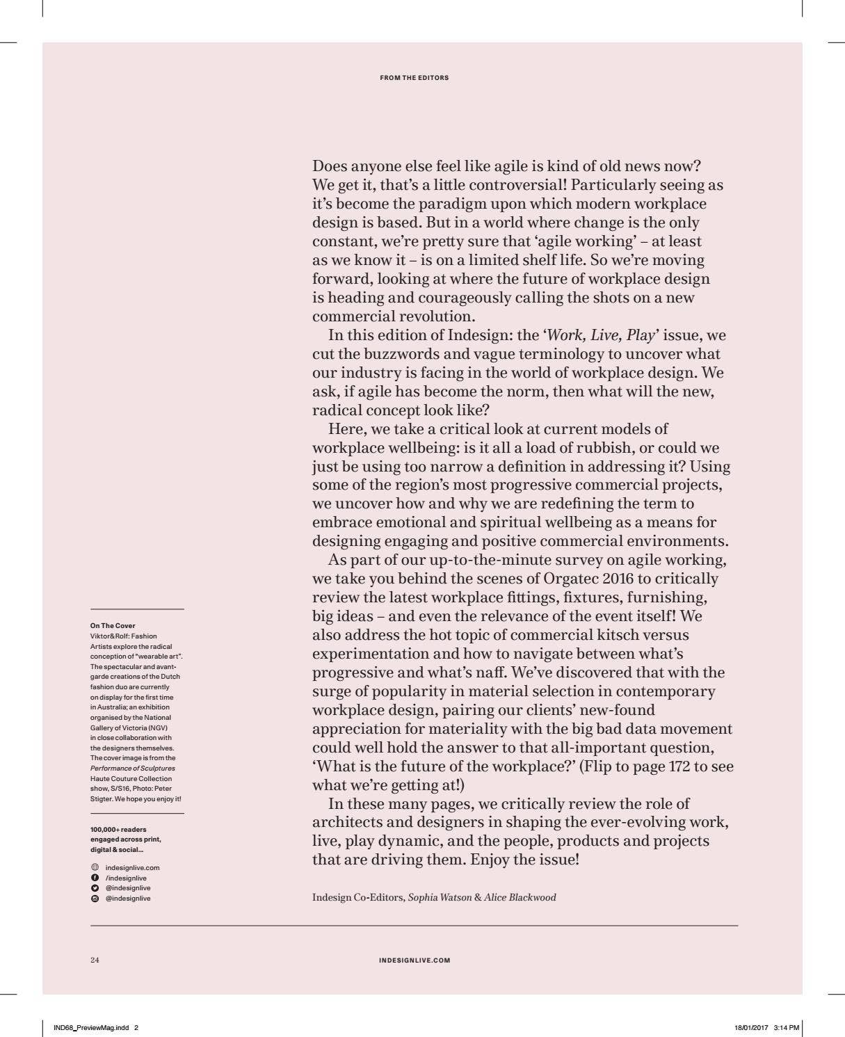 Indesign magazine issue #68 by Indesign Media Asia Pacific - Issuu