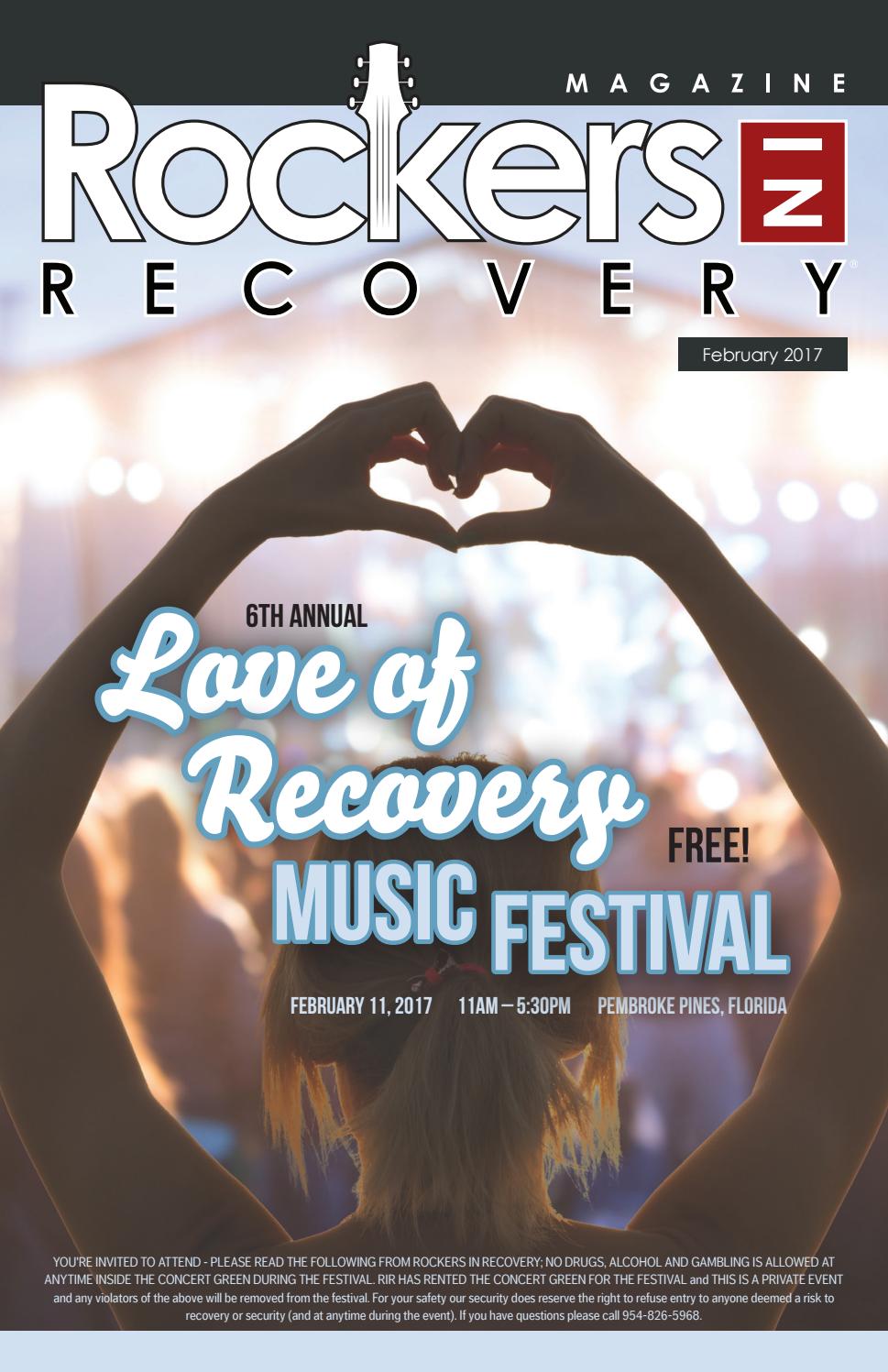 6th Annual Love Of Recovery - Free Music Festival by Rockers In ...
