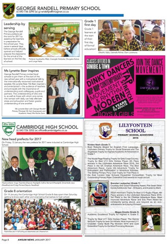 East London (January 2017) Primary - High Schools by AWSUM News - Issuu