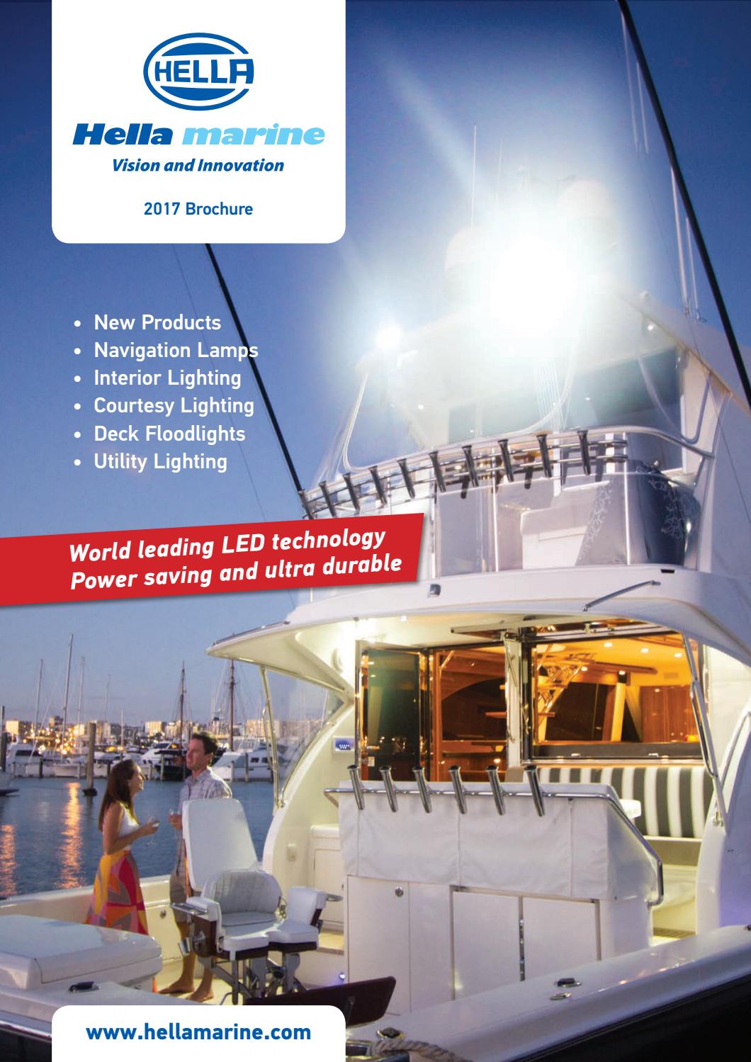 Hella marine new product and overview brochure 2017 by Hella marine - Issuu
