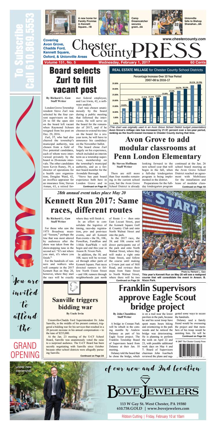Chester County Press 02-01-17 Edition by Ad Pro Inc. - Issuu