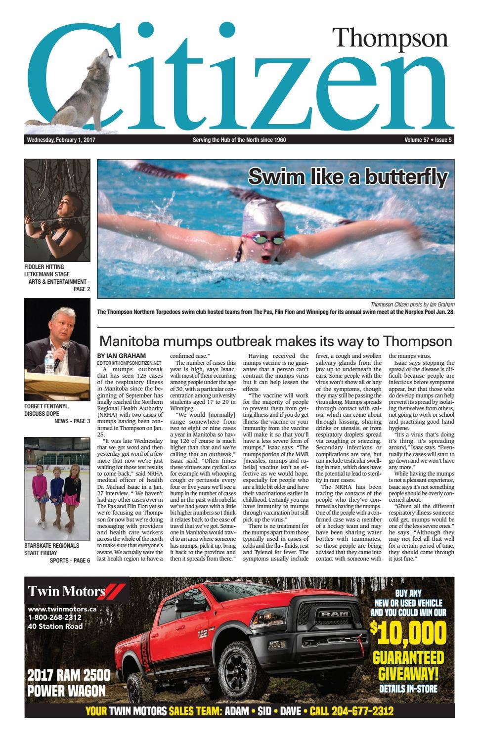 February 1 2017 by Thompson Citizen - Issuu