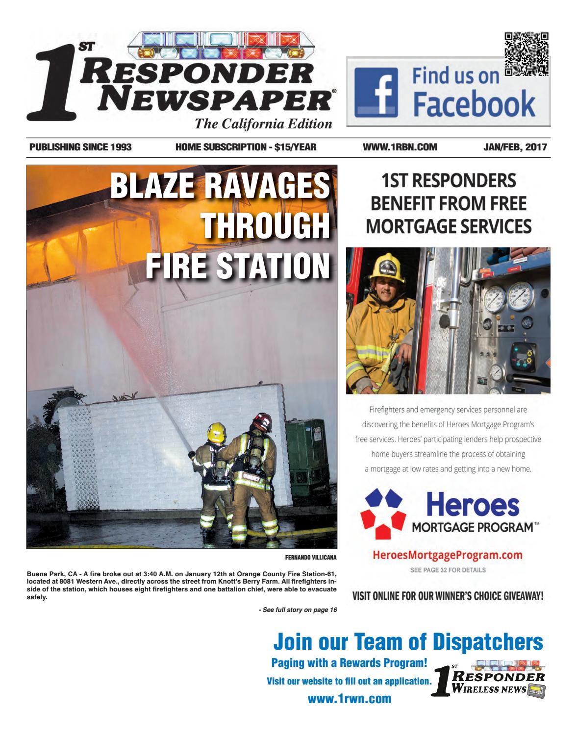 1st Responder News CA January February Edition by Belsito ...