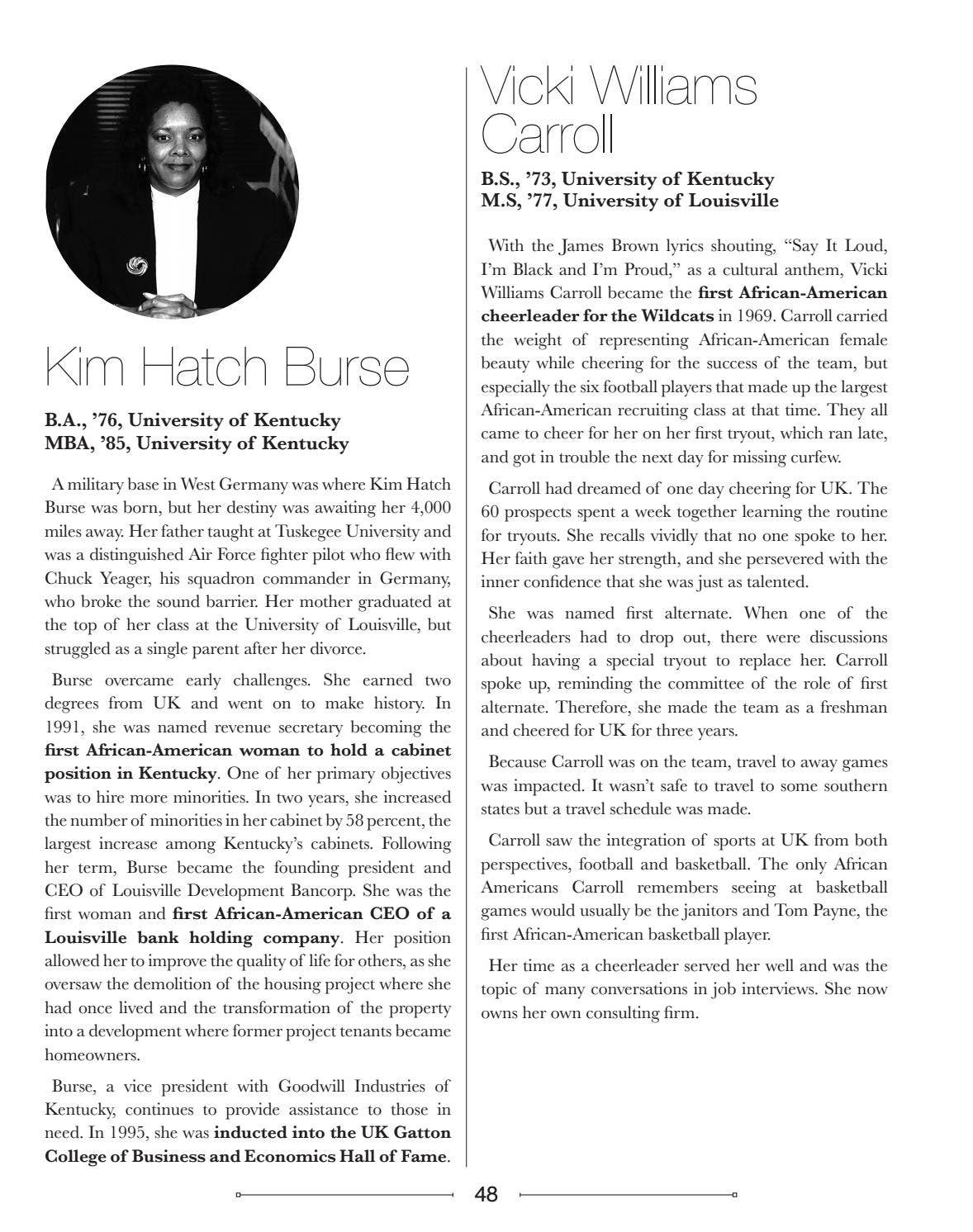 Kim Burse by UK Alumni Association - Issuu