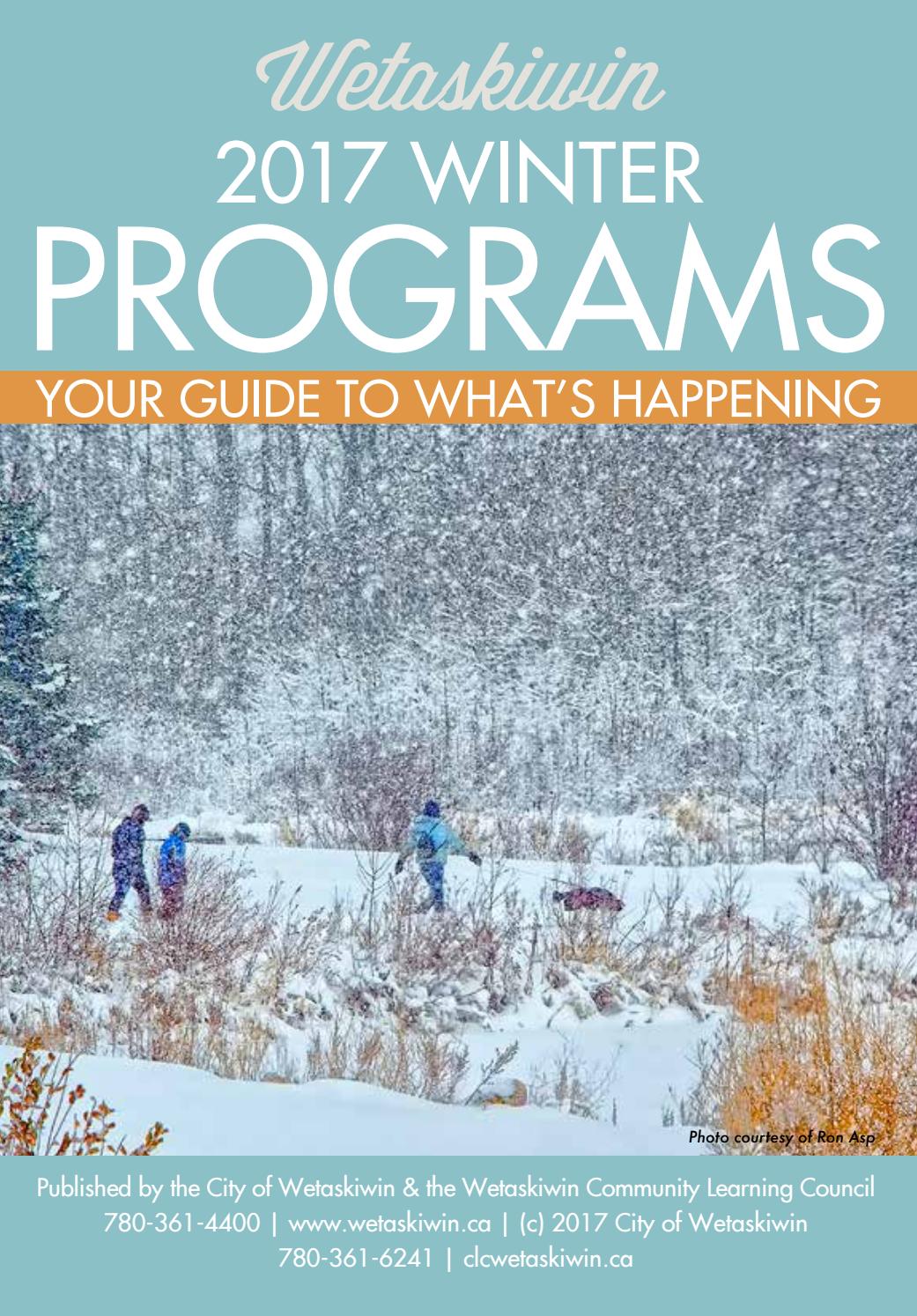 Wetaskiwin 2017 Winter Programs by Websites.ca - Issuu