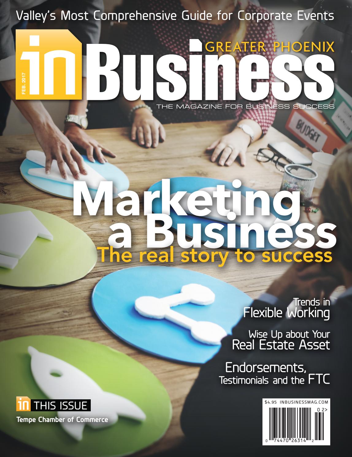 February 2017 Issue of In Business Magazine by InMedia - Issuu