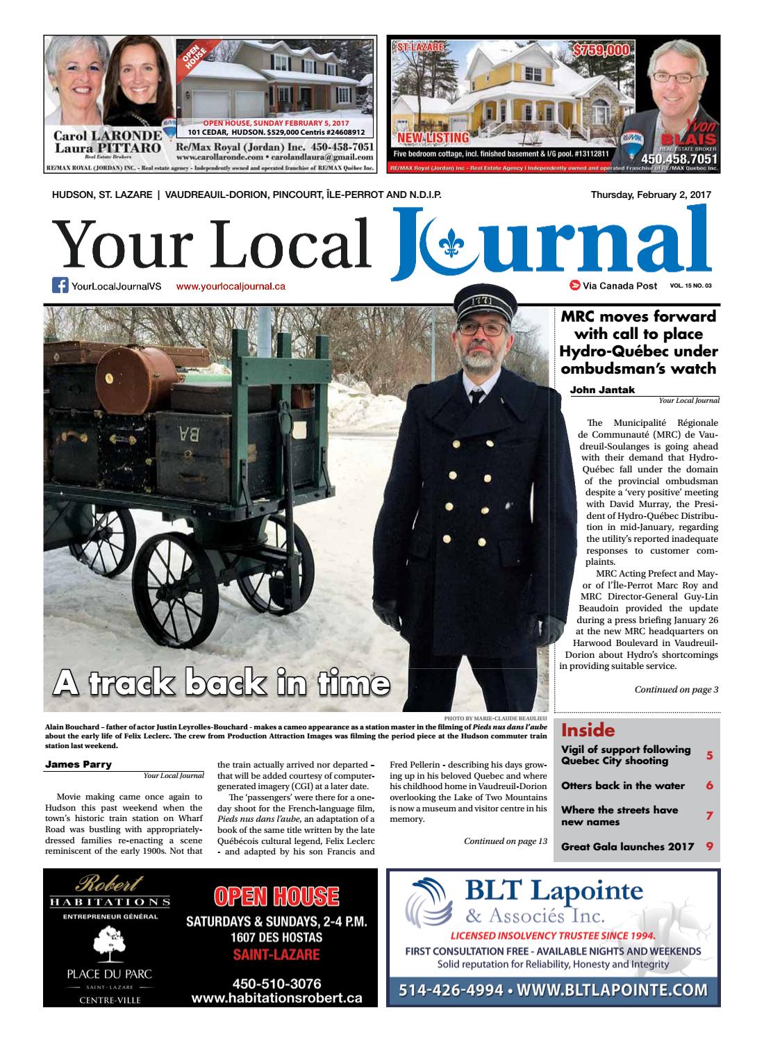 Your Local Journal - February 2nd, 2017 by Your Local Journal - Issuu
