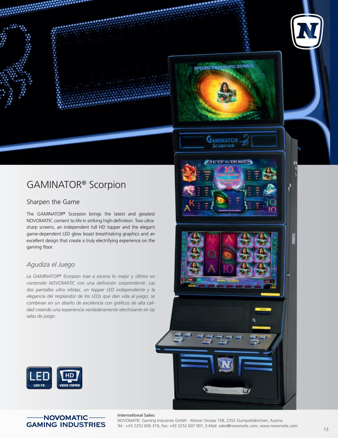 NOVOMATIC Product Catalogue ICE 2017 by NOVOMATIC Gaming Industries - Issuu