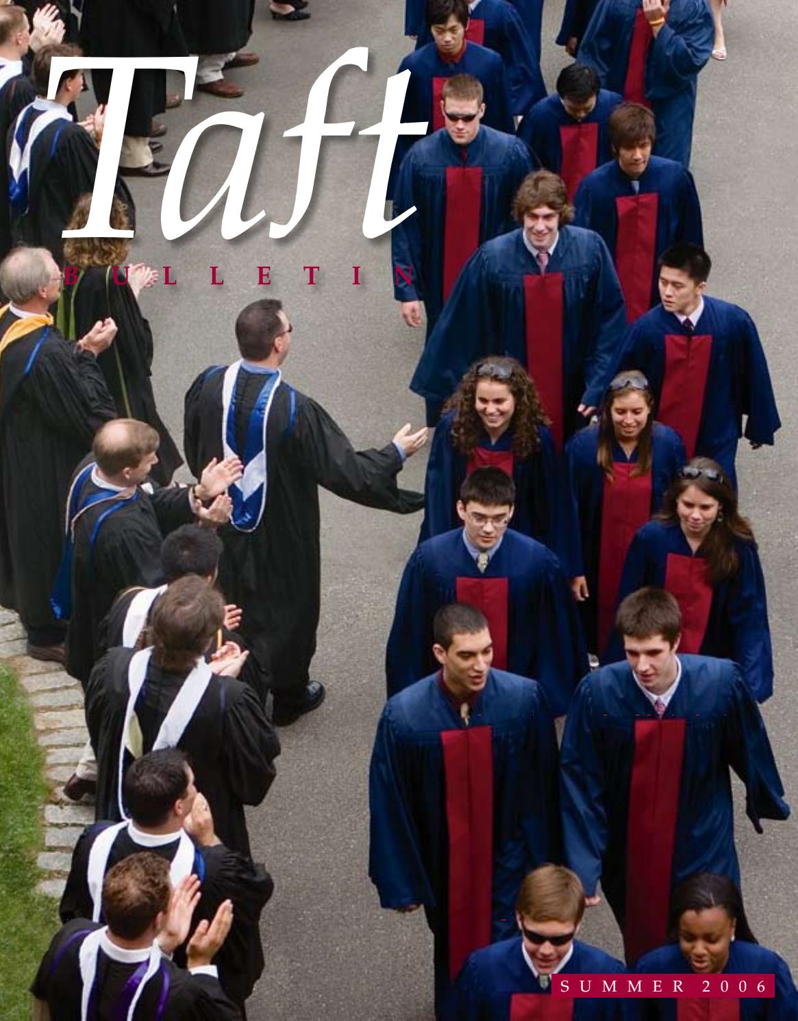 Summer 2006 Taft Bulletin by Taft School - Issuu