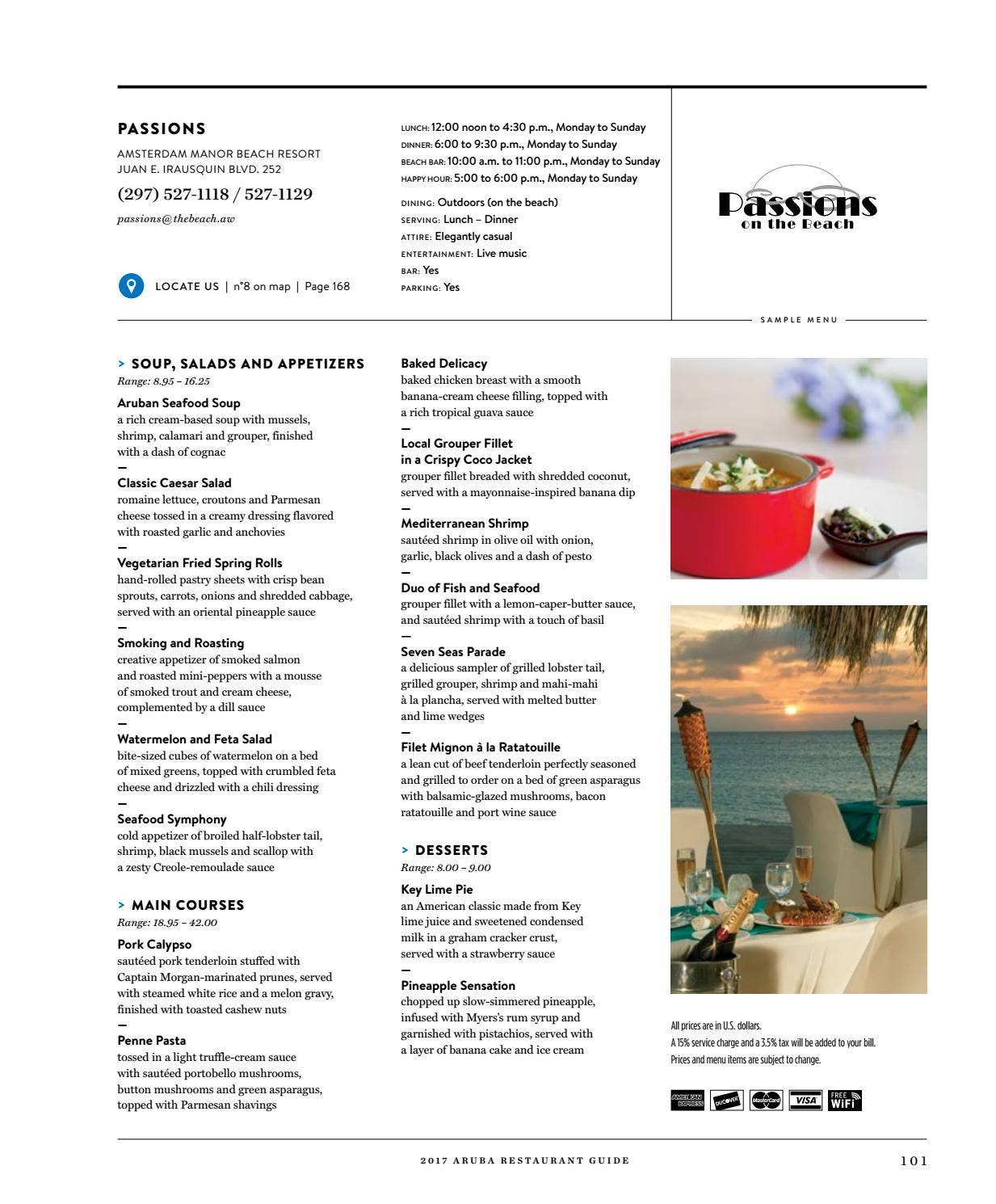 Menu International Aruba 2017 by Info Menu - Issuu