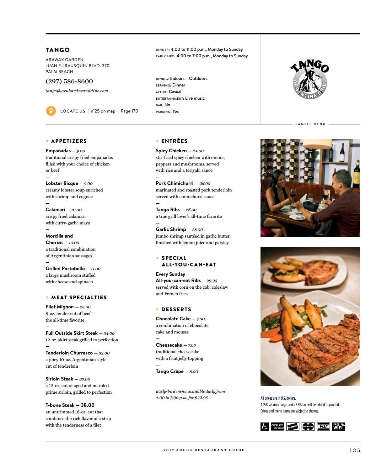Menu International Aruba 2017 by Info Menu - Issuu