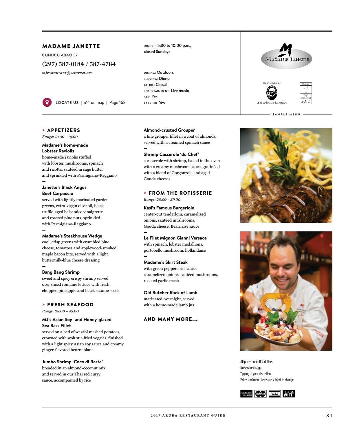 Menu International Aruba 2017 by Info Menu - Issuu