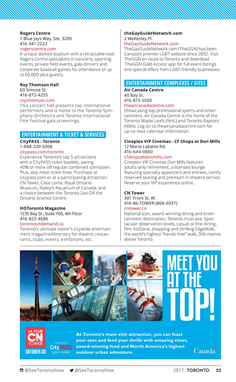 2017 Toronto Visitor Guide by Destination Toronto - Issuu