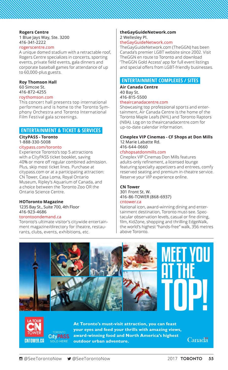 2017 Toronto Visitor Guide by Destination Toronto - Issuu