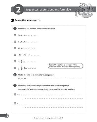 Preview Cambridge Checkpoint Mathematics Challenge Book 7 by Cambridge ...