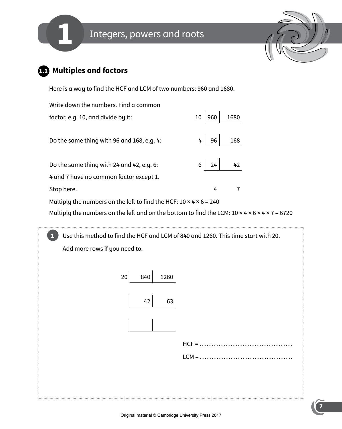 Preview Cambridge Checkpoint Mathematics Challenge Book 8 by Cambridge ...