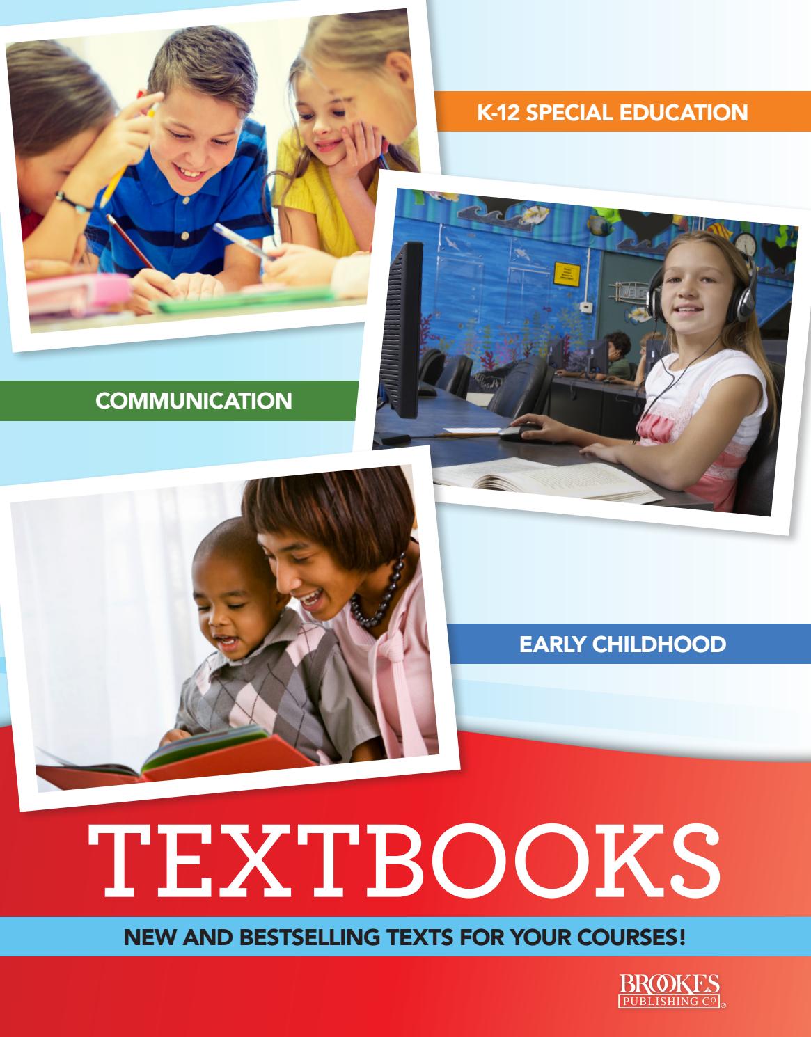 Brookes Publishing | Textbooks | 2017 by Brookes Publishing Co. - Issuu