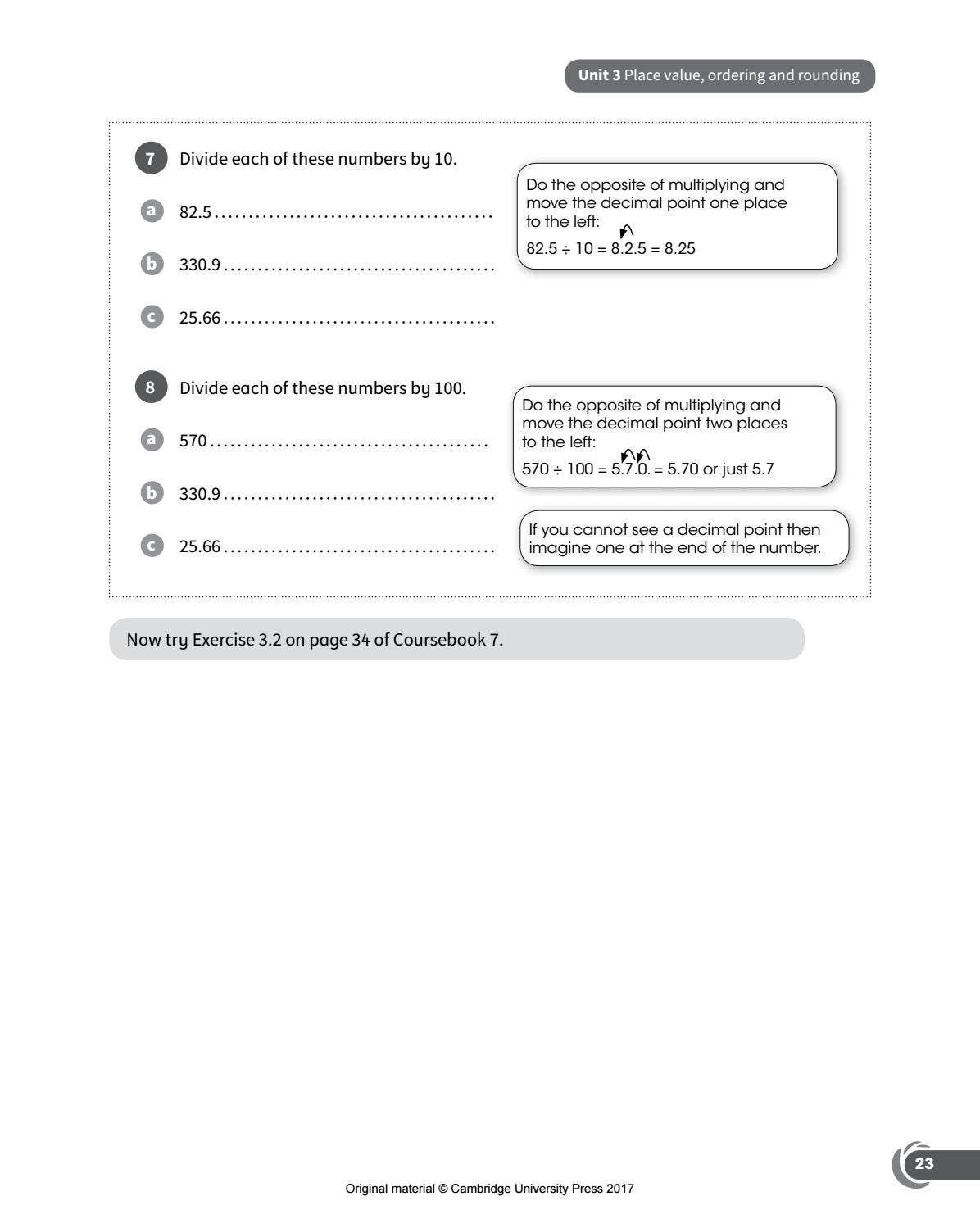 Preview Cambridge Checkpoint Mathematics Skills Builder 7 by Cambridge ...