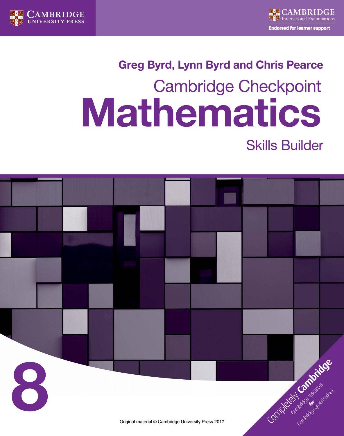 Preview Cambridge Checkpoint Mathematics Skills Builder 8 by Cambridge ...